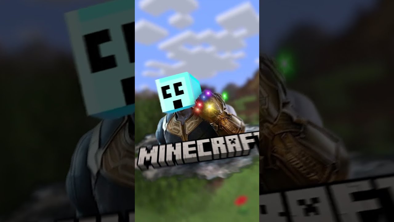 I got the Infinity Gauntlet in Minecraft - Minecraft videos