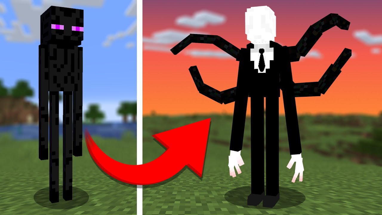 I remade every mob Scary in Minecraft - Minecraft videos