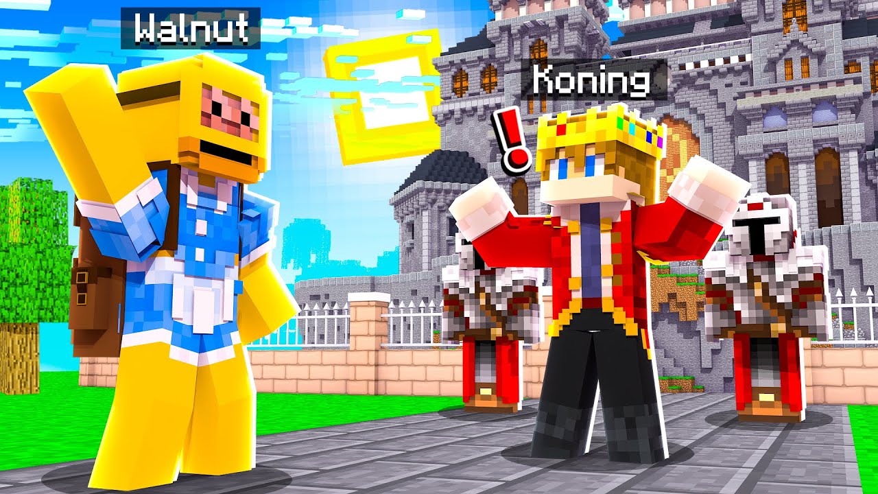 Ik Verhuis Naar De Koning In Minecraft (Survival) - Minecraft videos