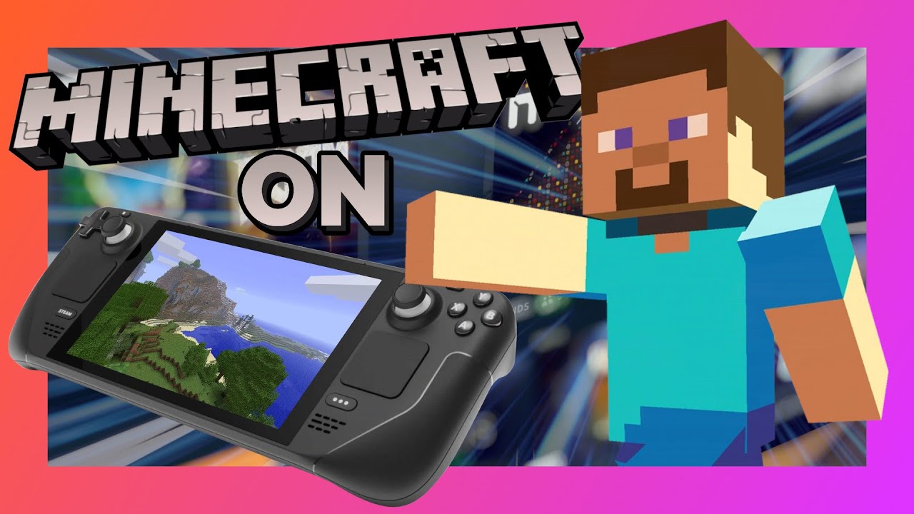 Install Minecraft on your Steam Deck the EASY WAY. - Minecraft videos