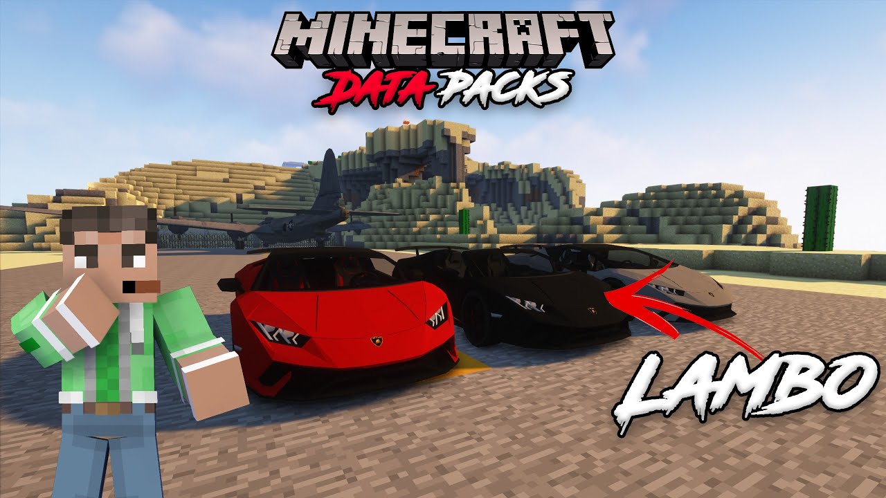 Lamborghini Huracan In Minecraft ? | Minecraft In Telugu | GMK GAMER ...