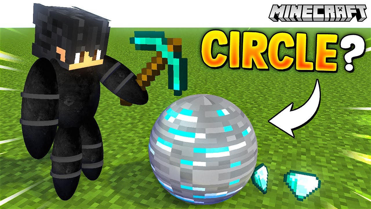 Minecraft But Everything is SPHERE! - Minecraft videos