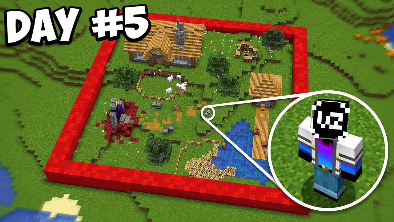 Minecraft, But I Can NEVER Leave This Box (#5) - Minecraft videos