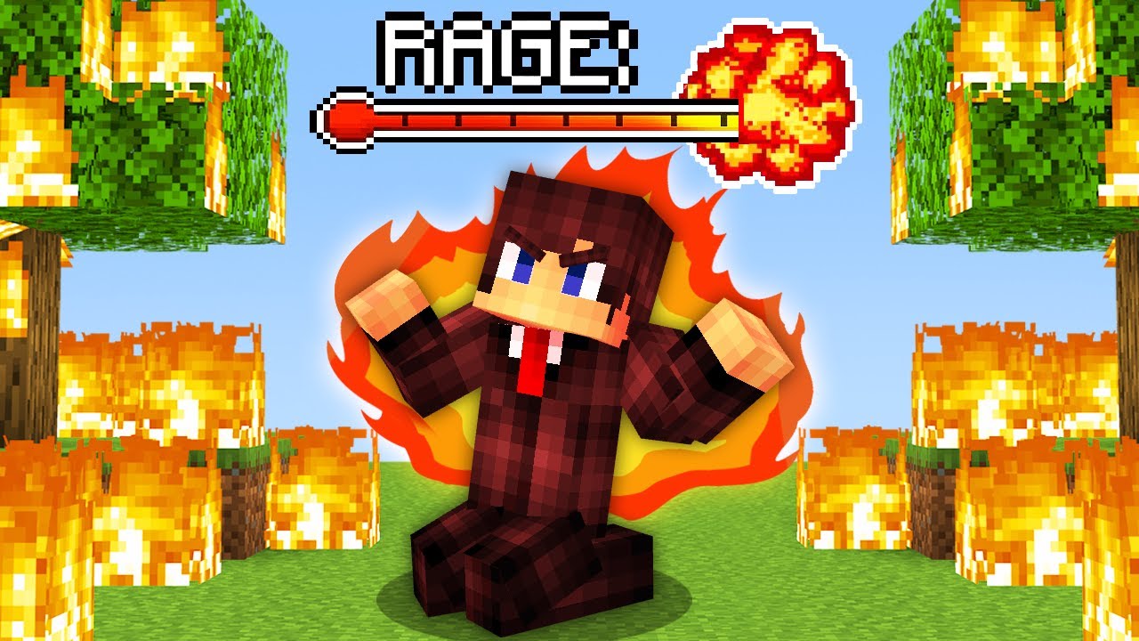 Minecraft, But You Get Angrier... - Minecraft videos