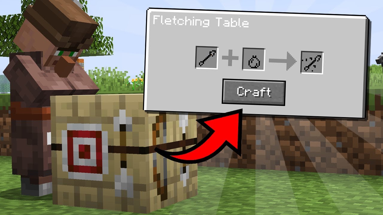 Minecraft Fletching Table To Be Useful in 1.20 Update? - Minecraft videos