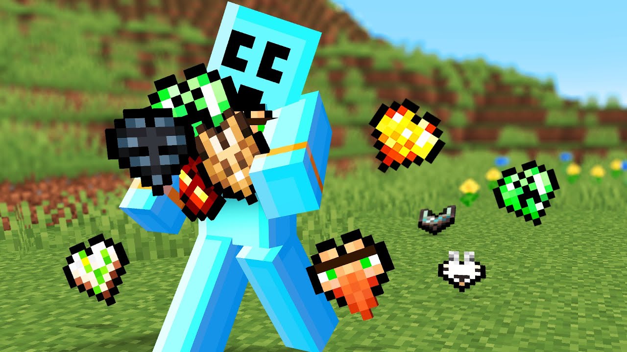Minecraft But I Take Mob Hearts Minecraft Videos