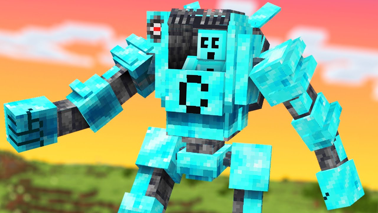 Minecraft but I can Craft Mechas - Minecraft videos