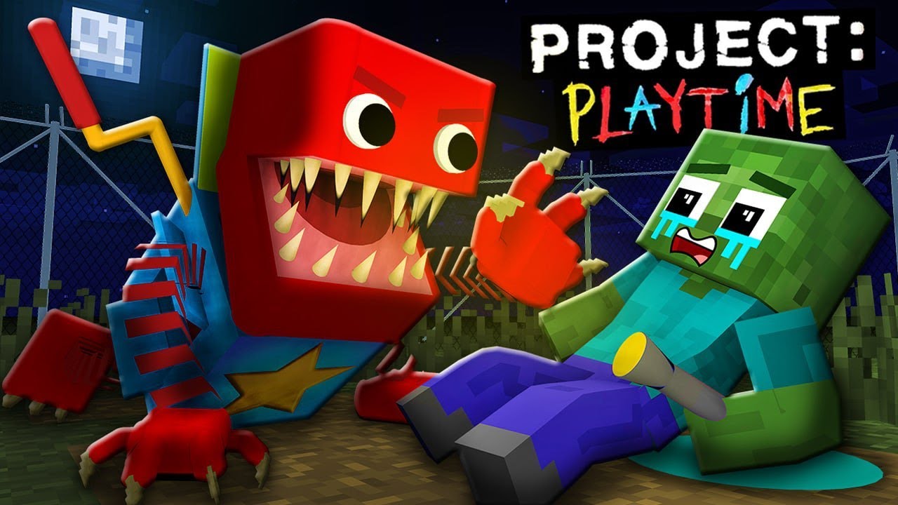 Monster School: BOXY BOO - Project PLAYTIME HORROR CHALLENGE. Huggy ...