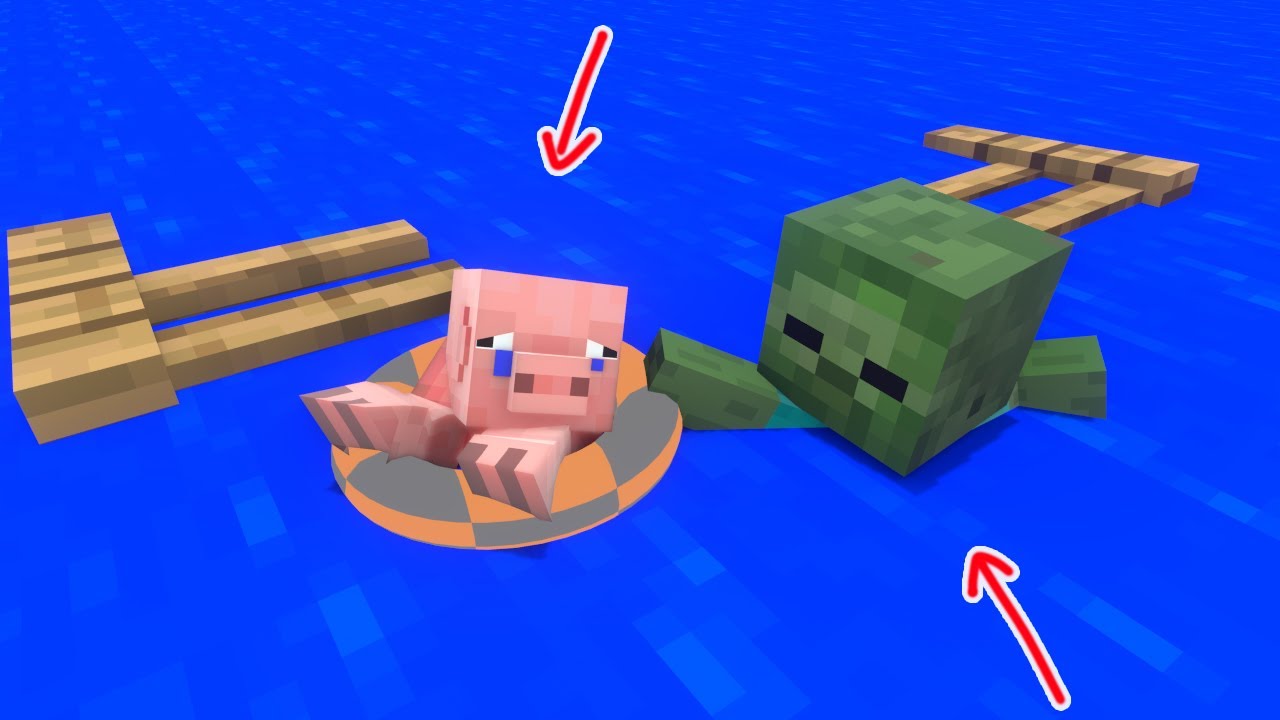 Monster School : Baby Zombie And Baby Pig - Minecraft Animation ...