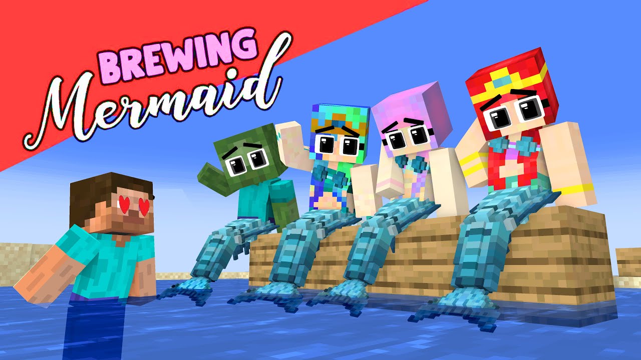 Monster School : Baby Zombie Save Princess Mermaid Beautiful ...