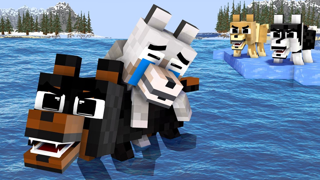 Monster School : THE WILD SNOW DOG - Minecraft Animation - Minecraft videos