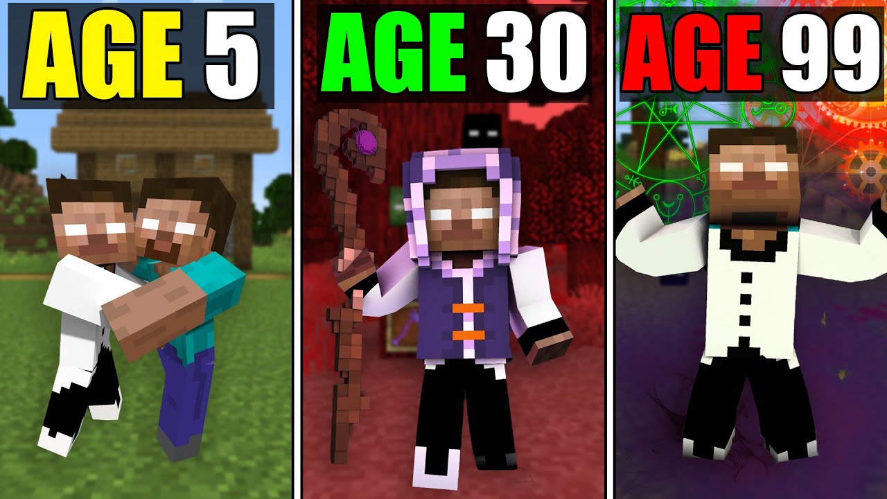 Surviving 99 Years As Zerobrine In Minecraft... @Mirani Gamer @Teddy ...