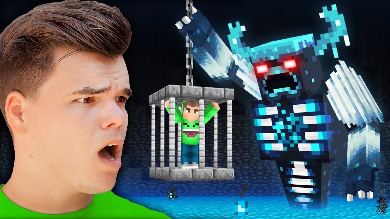 TRAPPING Jelly In The EXTREME Warden PRISON (Minecraft) - Minecraft videos