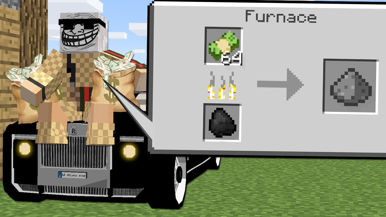 TROLL VS MINECRAFT #231 - Minecraft videos