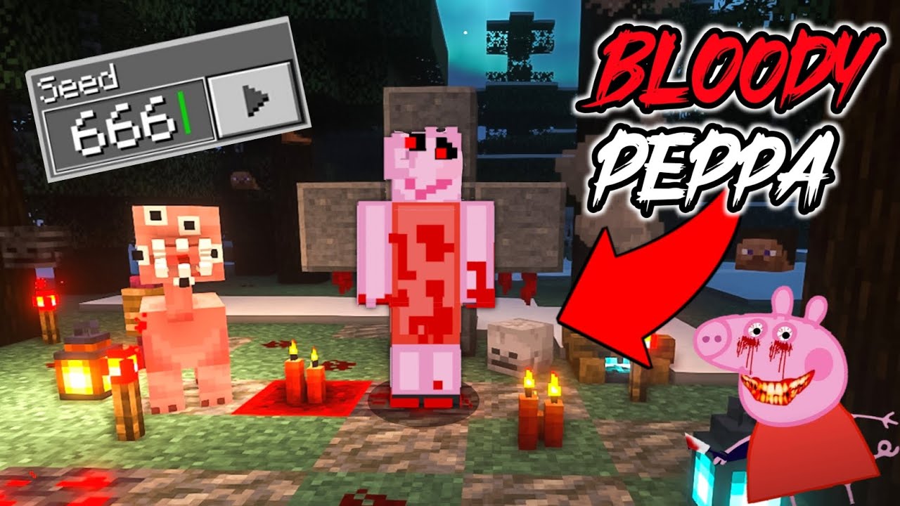 Testing Scary Minecraft Mysteries That Are Actually Real | Bloody Peppa ...