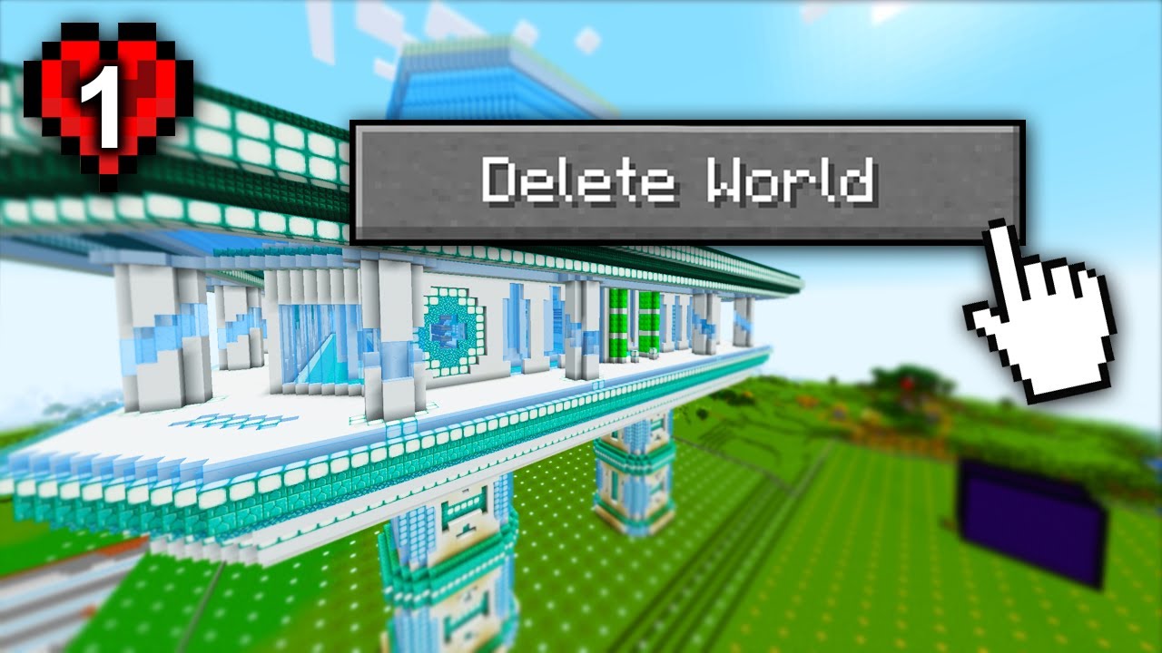 Why I Created A Brand New World in Minecraft Hardcore - Minecraft videos