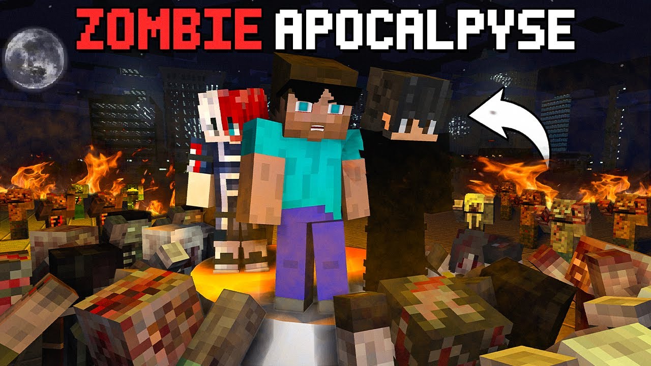 Zombie Apocalypse in Minecraft! - Minecraft videos