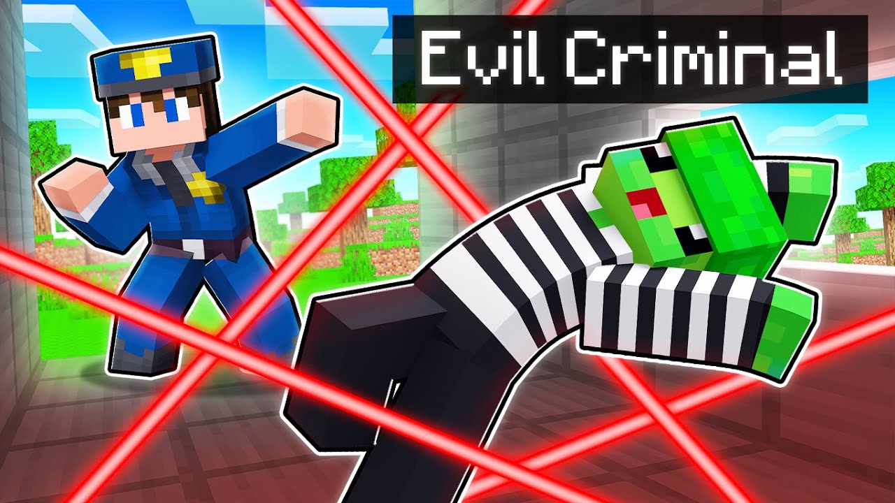 Becoming an EVIL CRIMINAL in Minecraft! - Minecraft videos