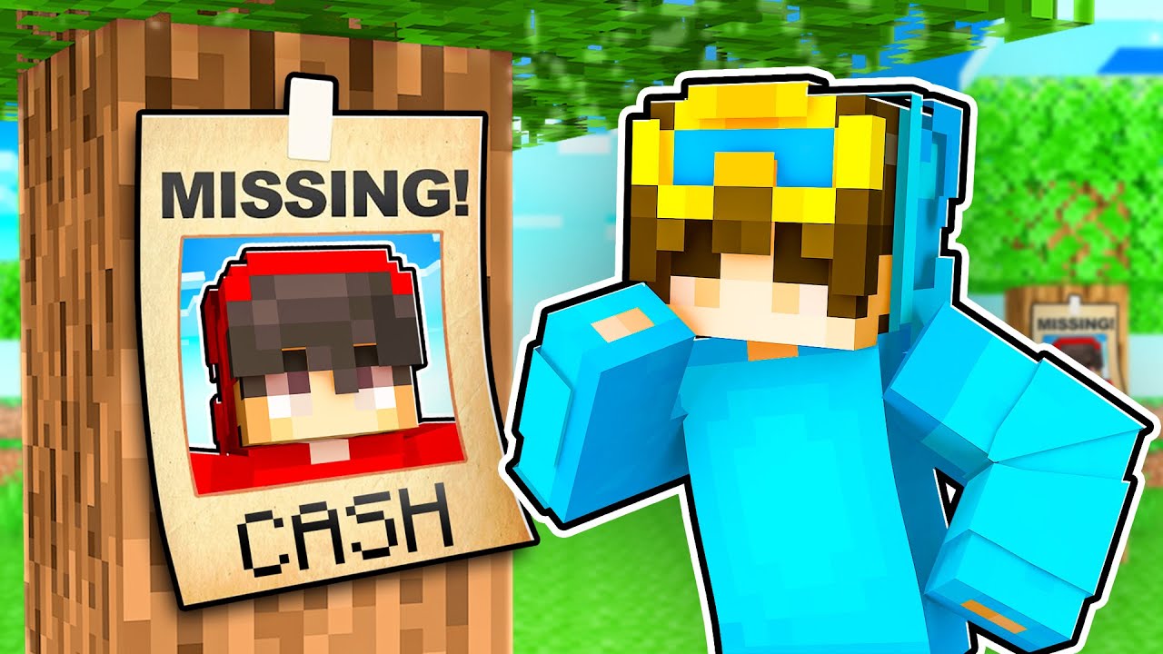 Cash was KIDNAPPED in Minecraft! - Minecraft videos