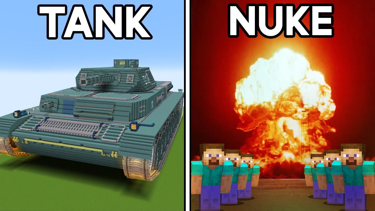 Creating Minecraft's Most Advanced Military - Minecraft videos