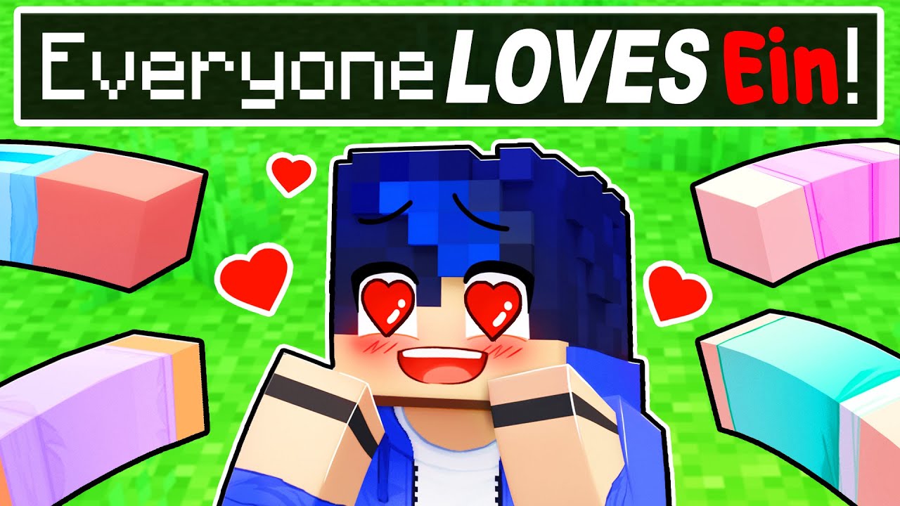 Everyone LOVES EIN in Minecraft! - Minecraft videos