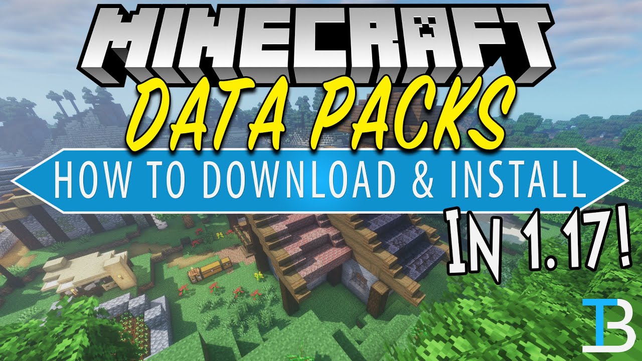 How To Download & Install Data Packs in Minecraft 1.17 - Minecraft videos