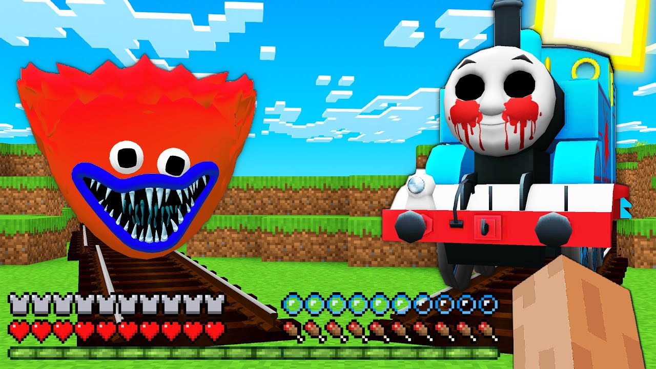 I Found SECRET HUGGY WUGGY OF POPPY PLAYTIME and THOMAS.EXE THE TANK ...