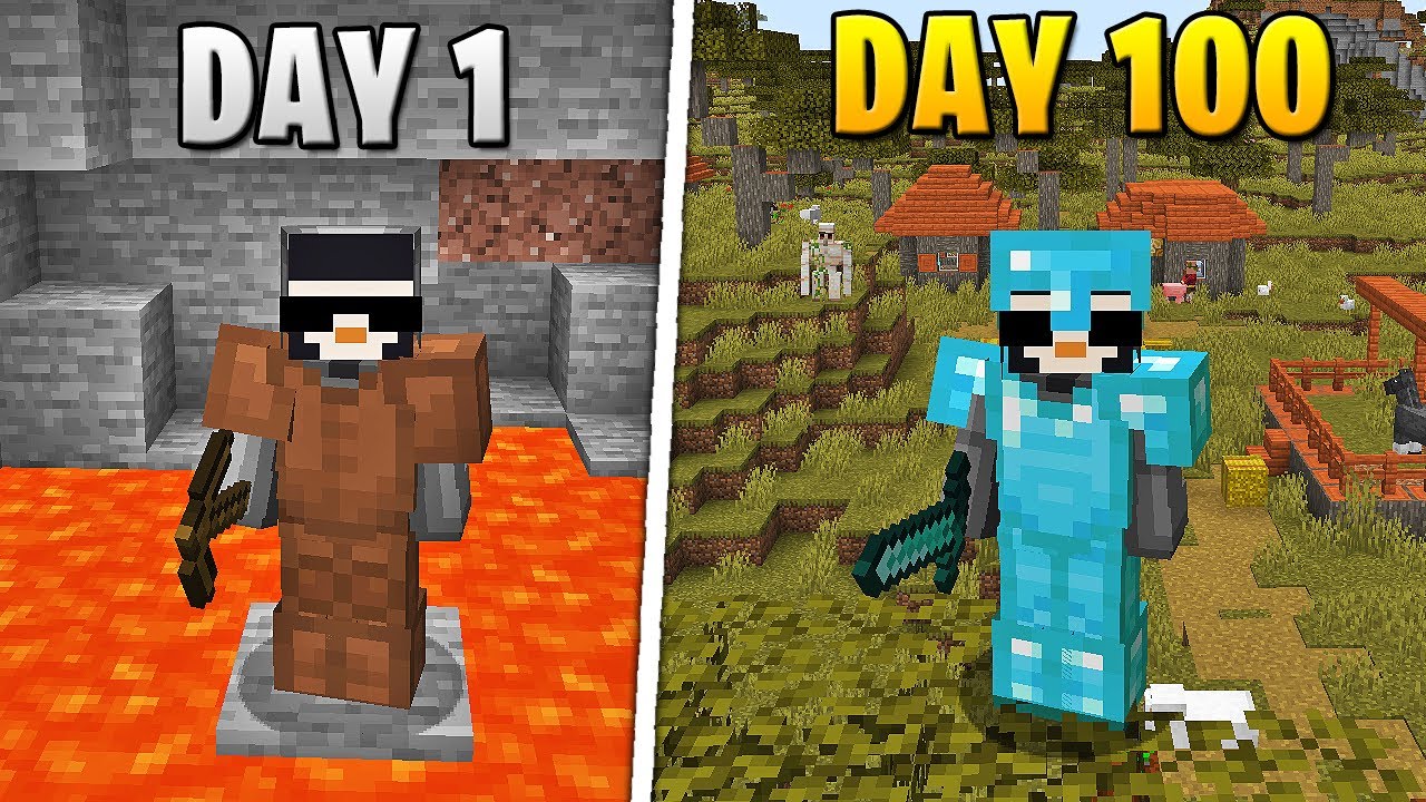 I STARTED OVER in Minecraft Survival... (Episode 1) - Minecraft videos