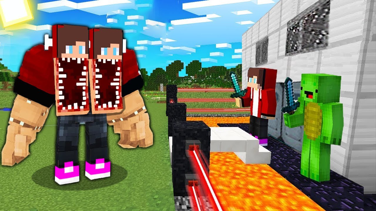 JJ Mutant vs The Most SECURE Minecraft House - gameplay by Mikey and JJ (Maizen Parody ...