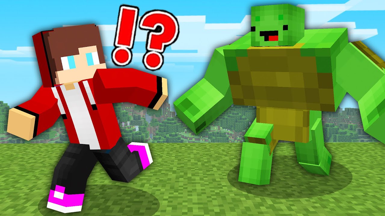 Mikey Pranked JJ as MUTANT in Minecraft (Maizen Mazien Mizen) - Minecraft videos