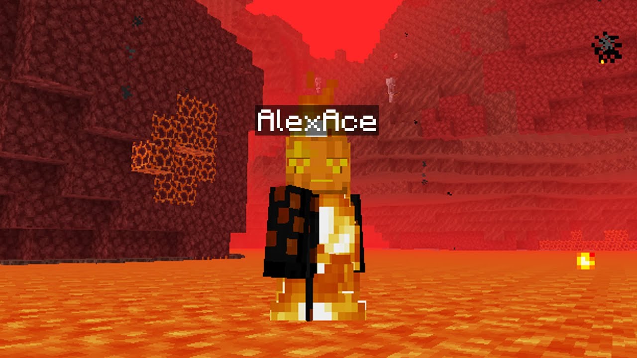 Minecraft BUT THE FLOOR IS RISING LAVA IN THE NETHER! - Minecraft videos