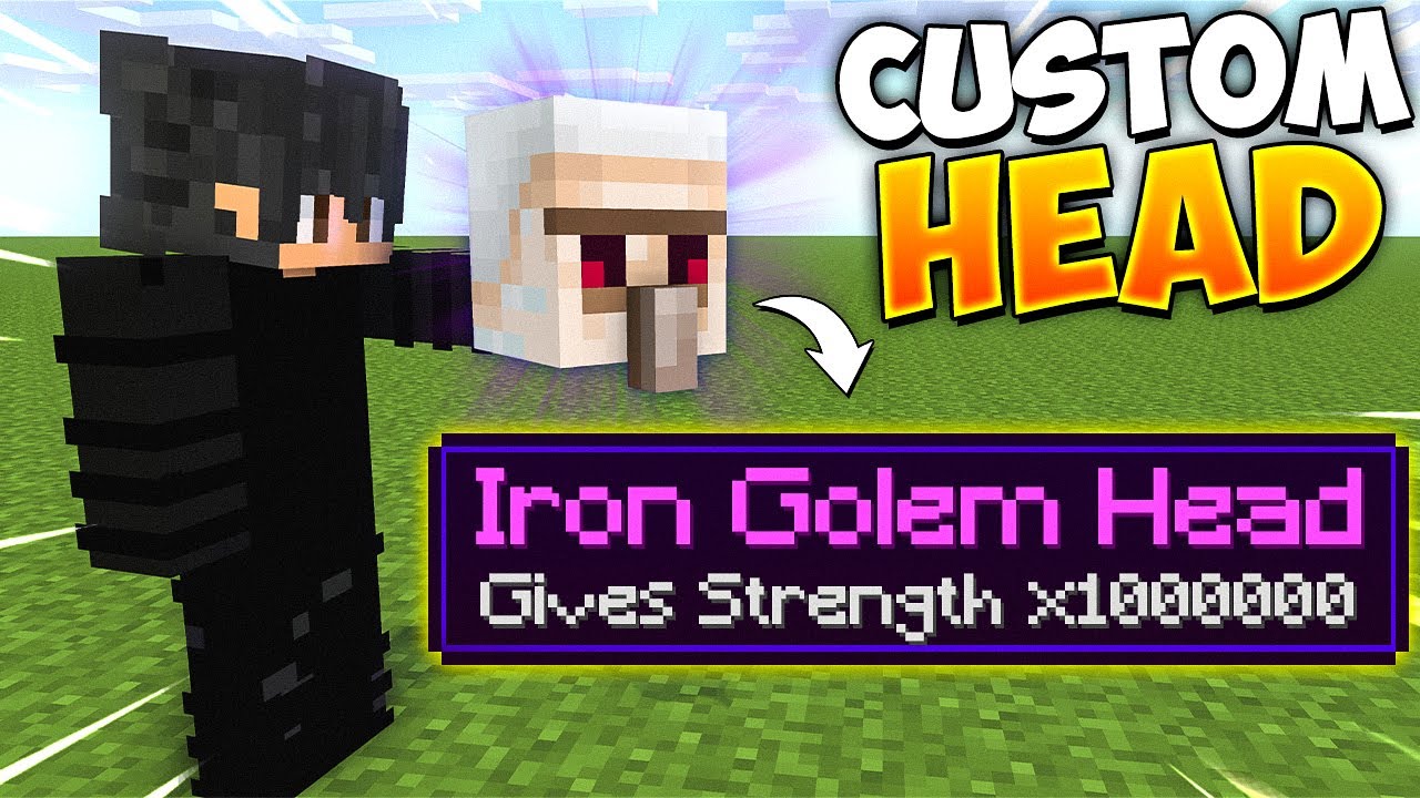 Minecraft But MOB Drops OP Head... - Minecraft videos