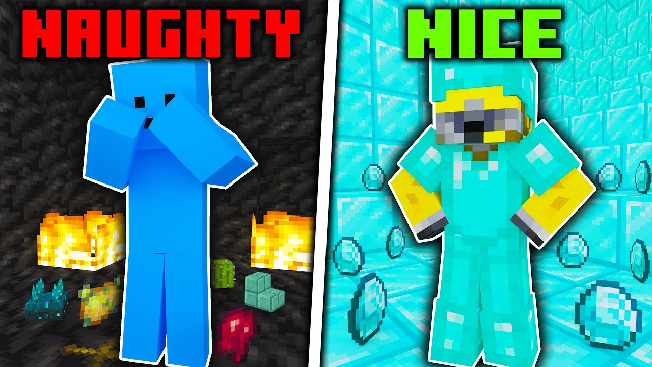 Minecraft Manhunt, Naughty Or Nice... - Minecraft videos
