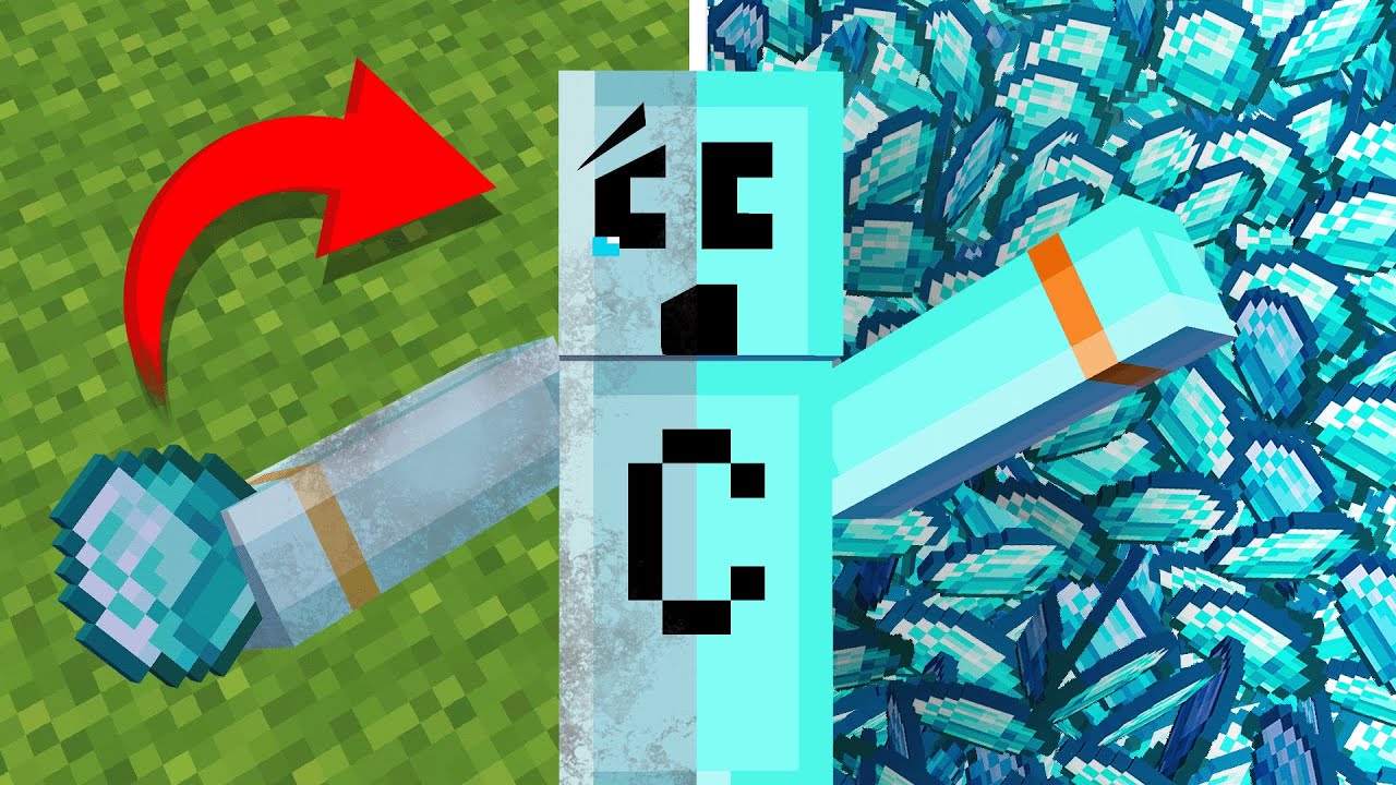 Minecraft but I have 1 BILLION Diamonds - Minecraft videos
