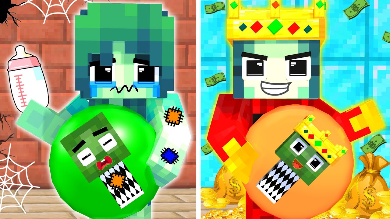 Monster School : Baby Zombie Vs Squid Game Doll Broken Family - Minecraft Animation - Minecraft ...