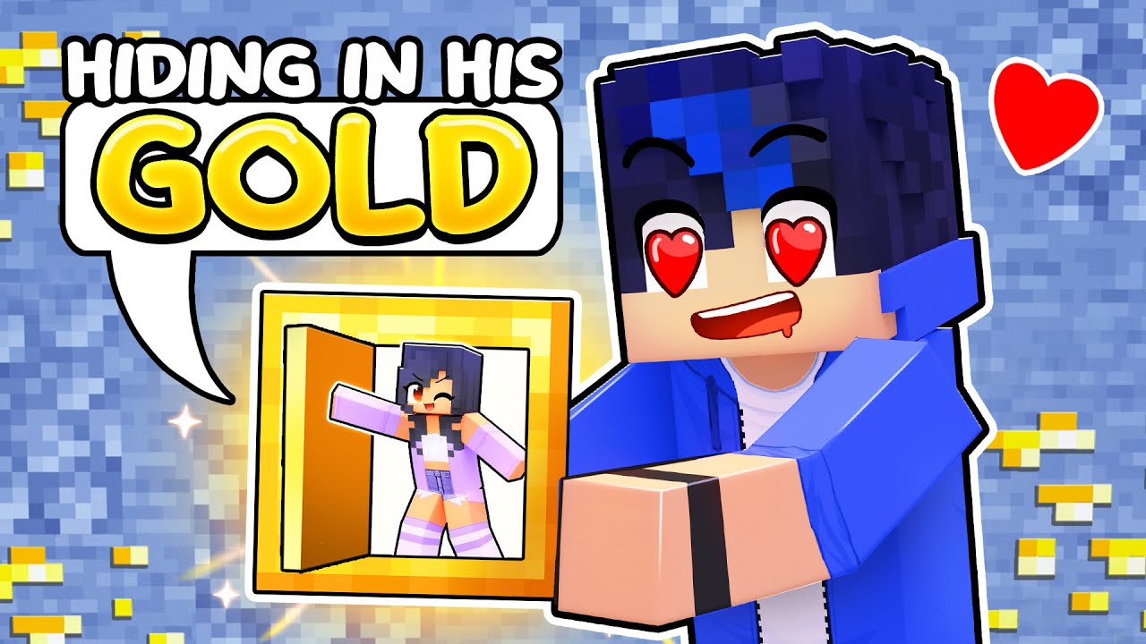 My TINY Home Inside EIN'S GOLD in Minecraft! - Minecraft videos