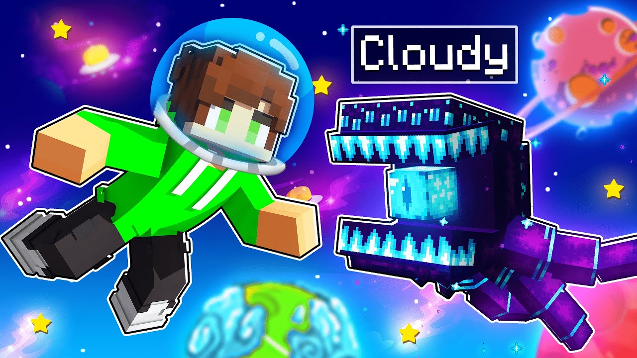 Playing Minecraft as a HELPFUL Cosmic Alien! - Minecraft videos