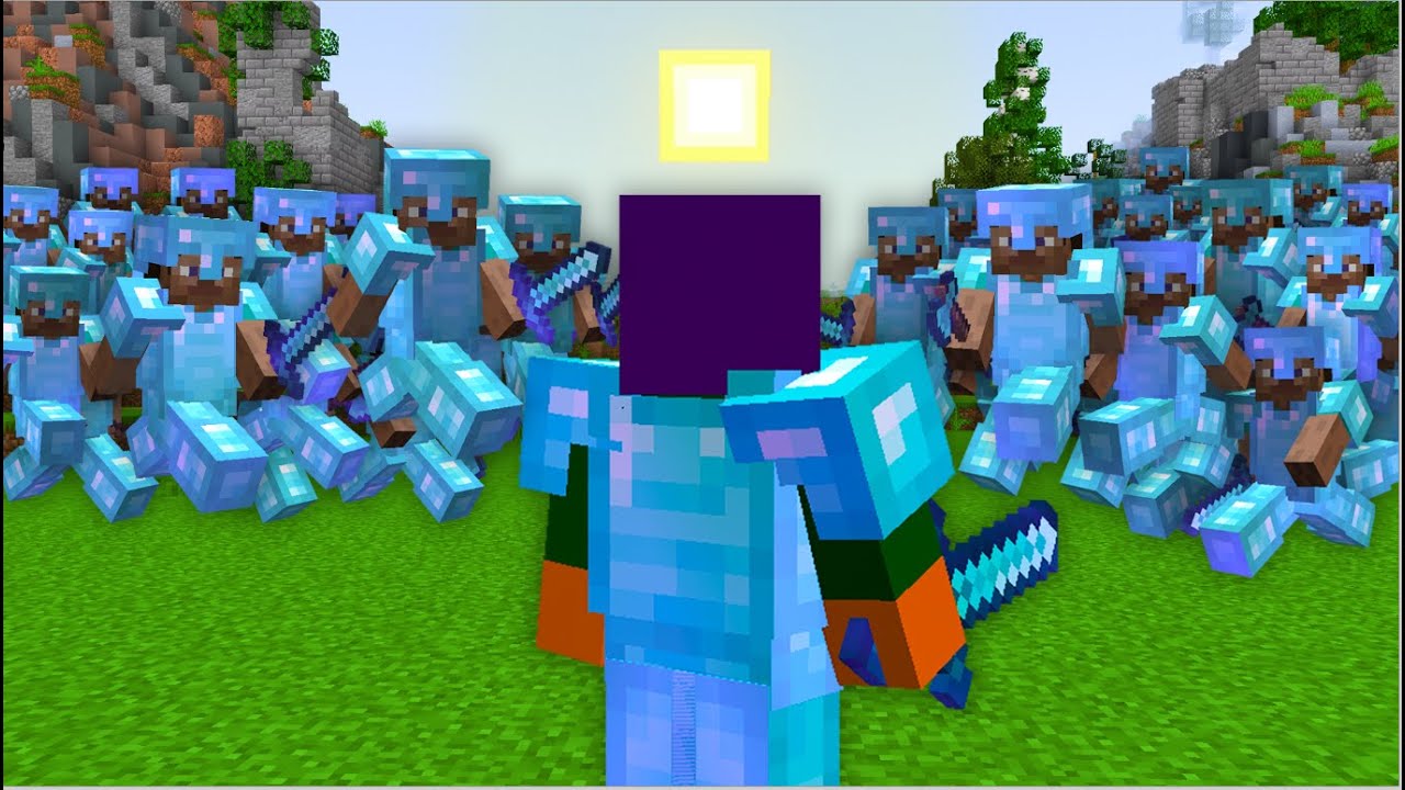 So I Attempted a 1v20... - Minecraft videos