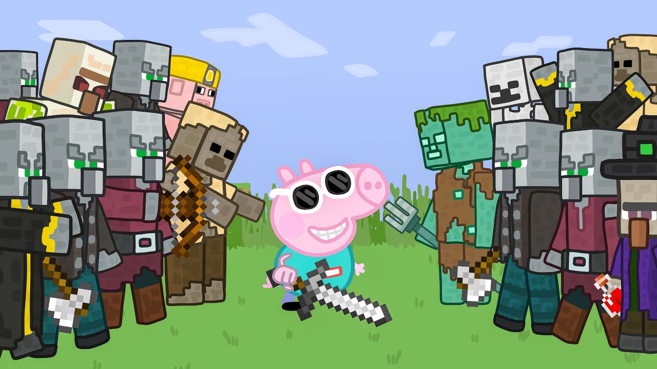 Speedrunner George vs Minecraft Animation - Minecraft videos