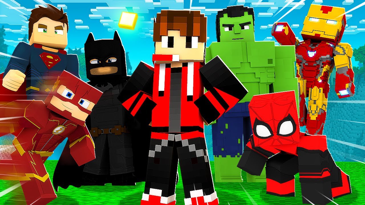 Stealing Back Every SUPERHERO Suit In Minecraft.... - Minecraft videos