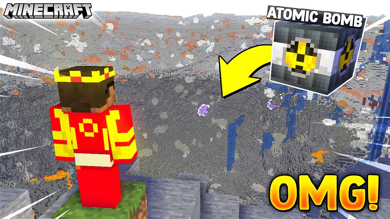 This TNT can Destroy the EARTH in Minecraft... - Minecraft videos