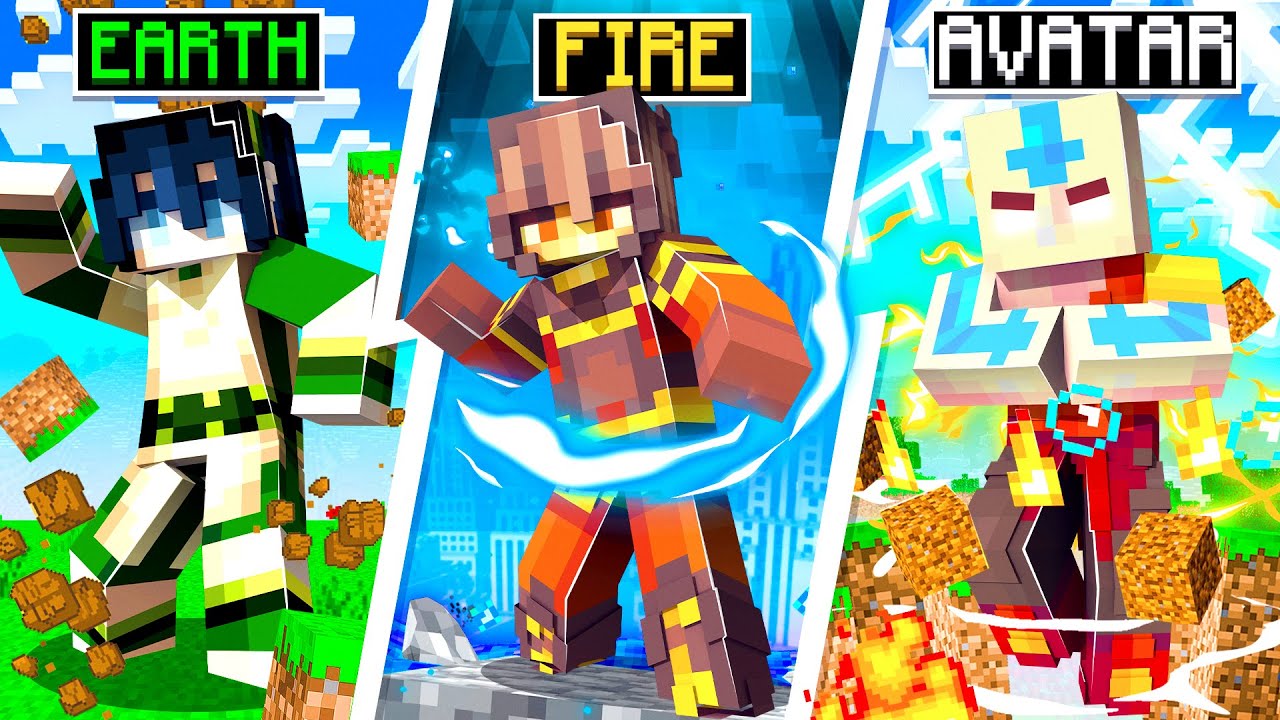 Upgrading AVATAR into GOD AVATAR in MINECRAFT (Bedrock DLC Mashup Pack ...