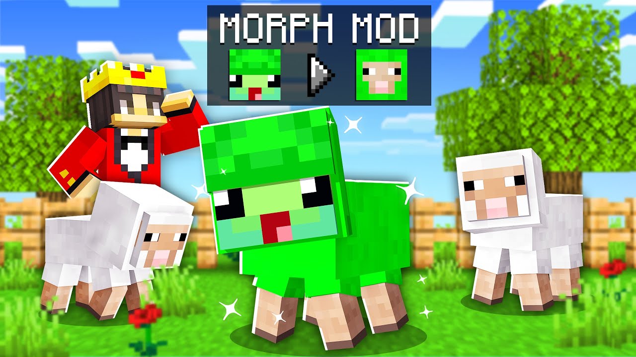 Using Morph Mod To Cheat In Minecraft Hide And Seek Minecraft Videos 4041