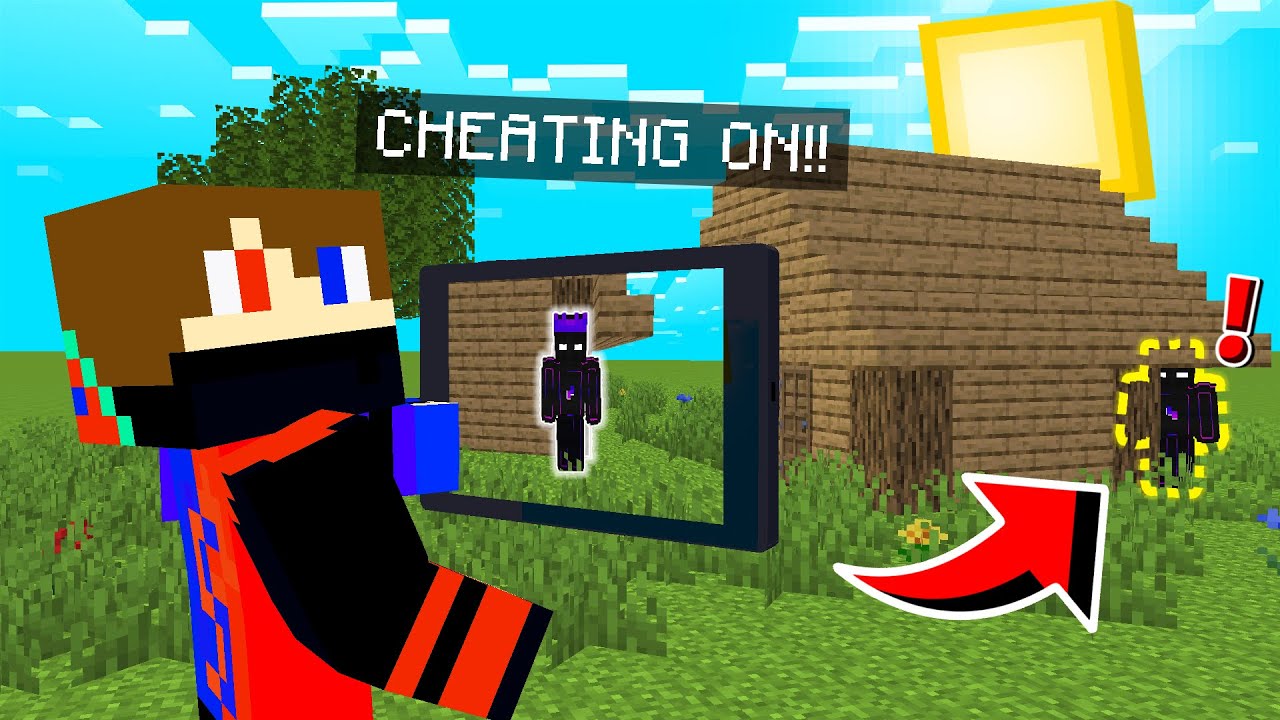 Using Security Cameras To Cheat In Hide And Seek In Minecraft Minecraft Videos 5841