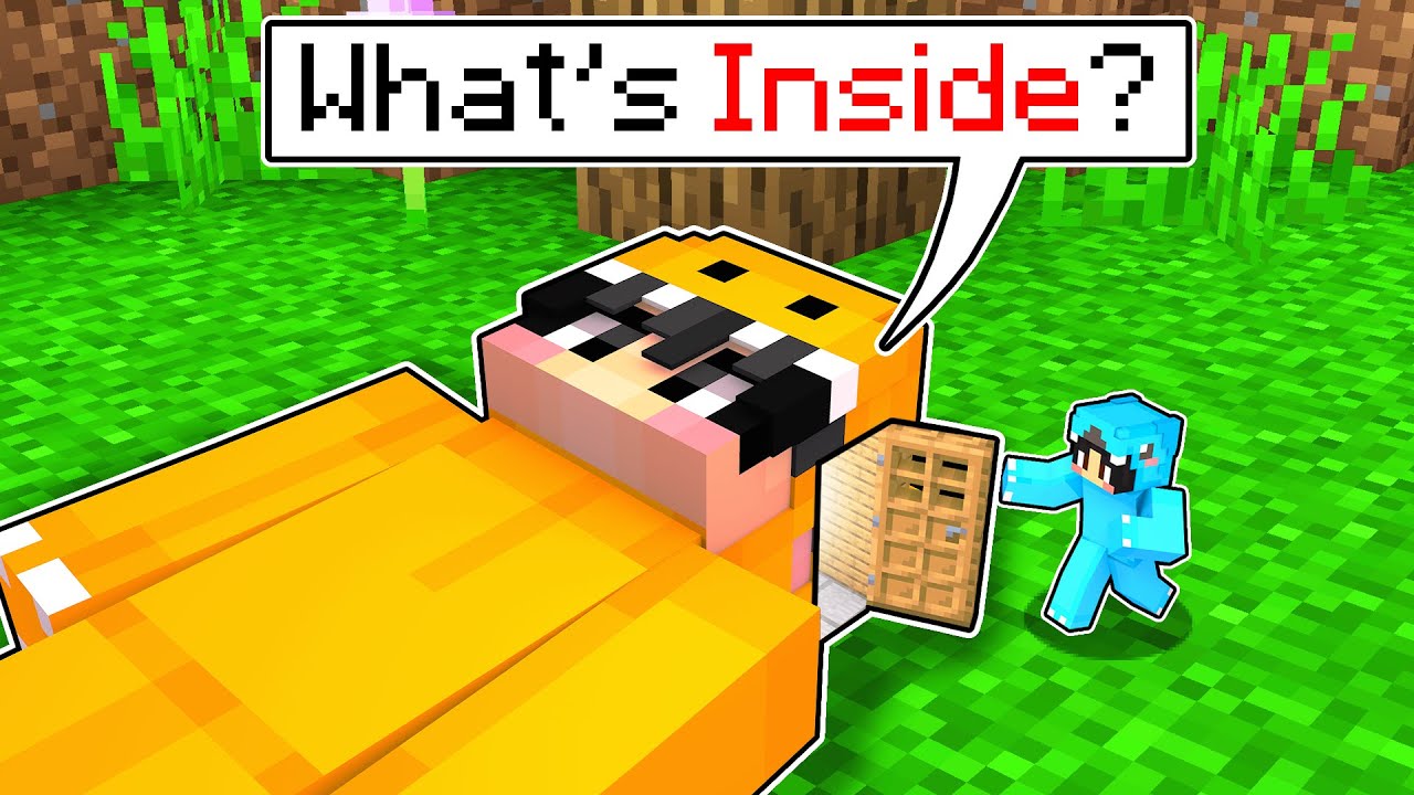 What's Inside KORY'S Head in Minecraft! - Minecraft videos
