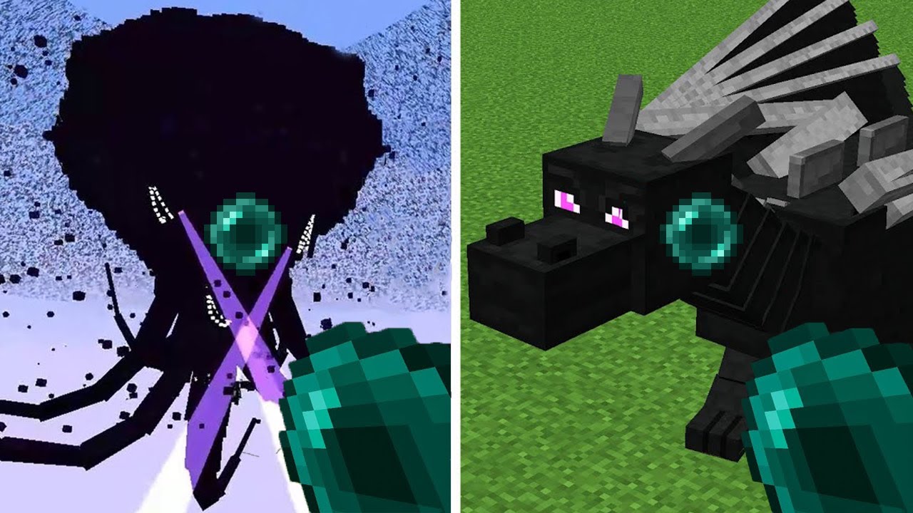What's inside all Bosses in Minecraft? - Minecraft videos
