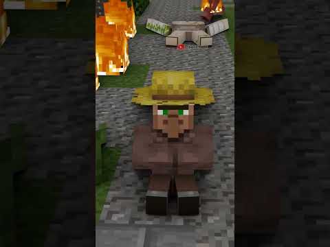 Why does Pillager attack Villagers? - Monster School Minecraft ...