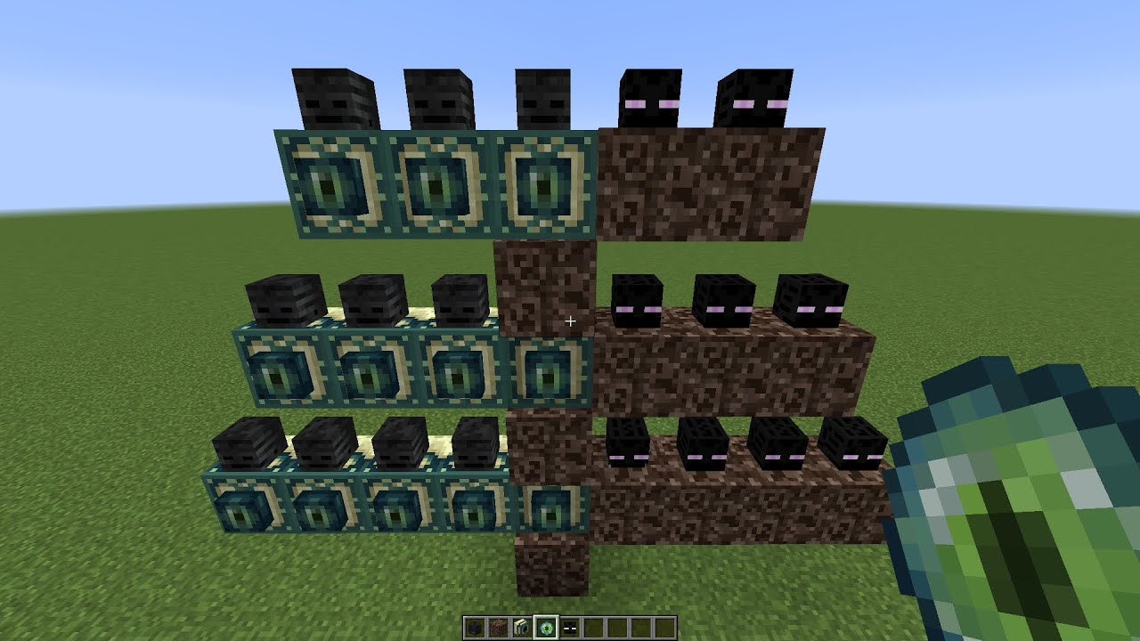 what if you create a PYRAMID ENDER WITHER in MINECRAFT - Minecraft videos