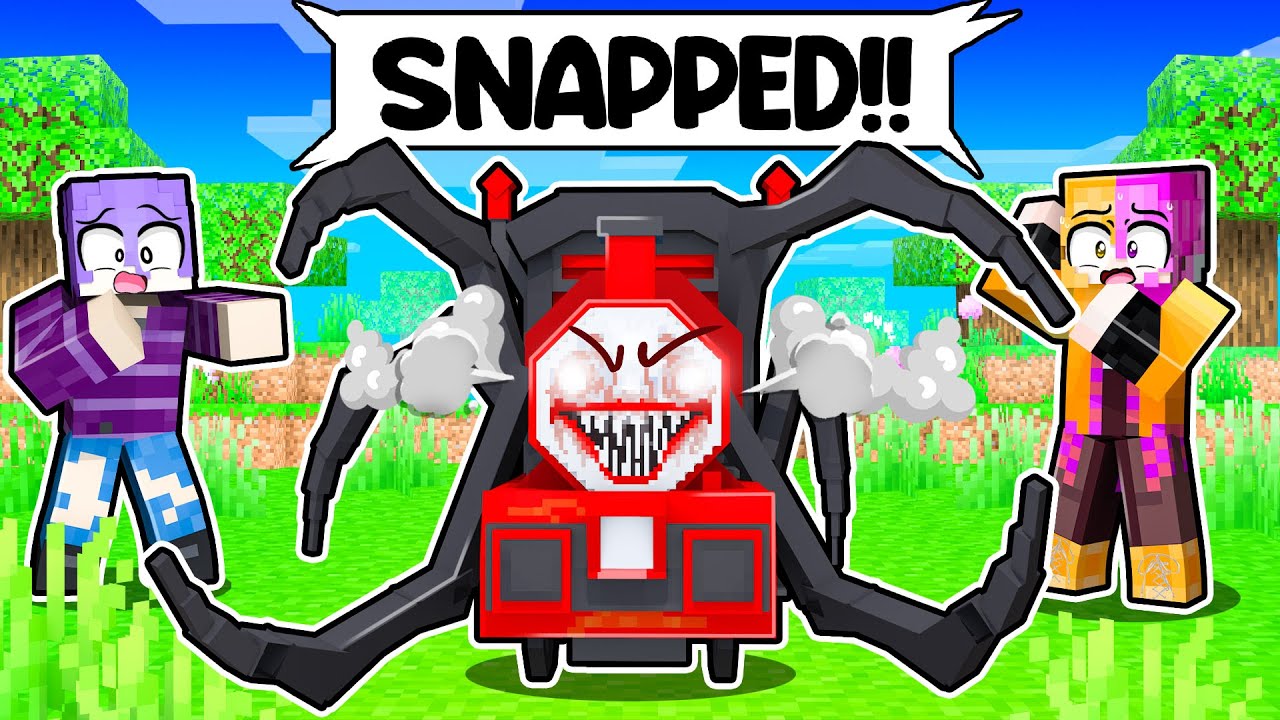 CHOO CHOO CHARLES has SNAPPED In Minecraft! - Minecraft videos