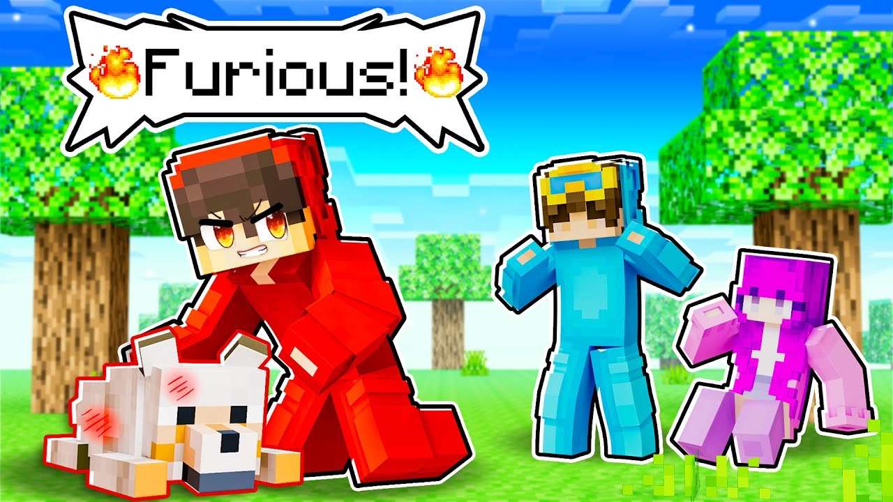 Cash Is FURIOUS In Minecraft! - Minecraft videos